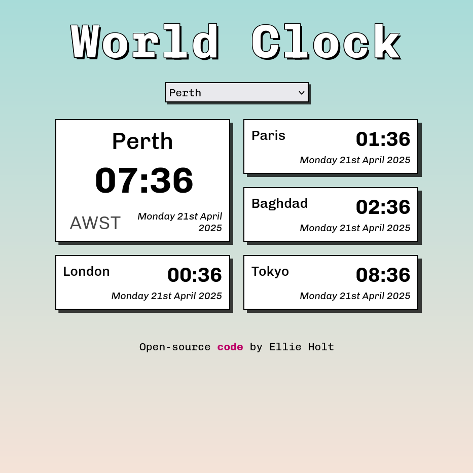 Ellie Holt | Portfolio